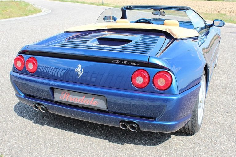 Friday Drool – An inch perfect Nart Blue Ferrari F355 Spider ...