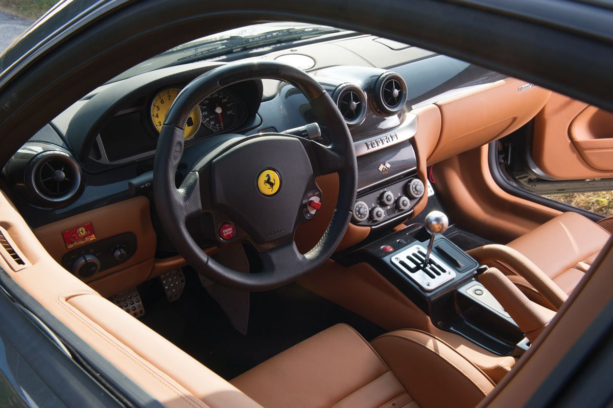 Do Ferraris come in manuals, or only with an F1 gearbox ...